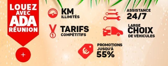 Ada Réunion - Location de voitures et utilitaires à la Réunion